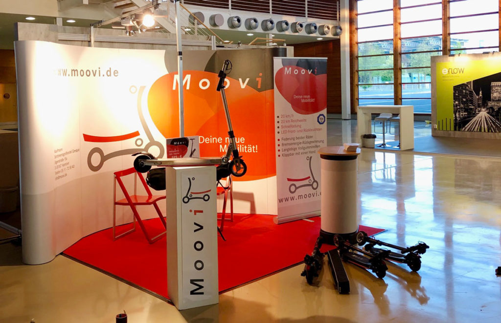 Aktuell: Moovi auf Messen - Moovi E-Sccoter